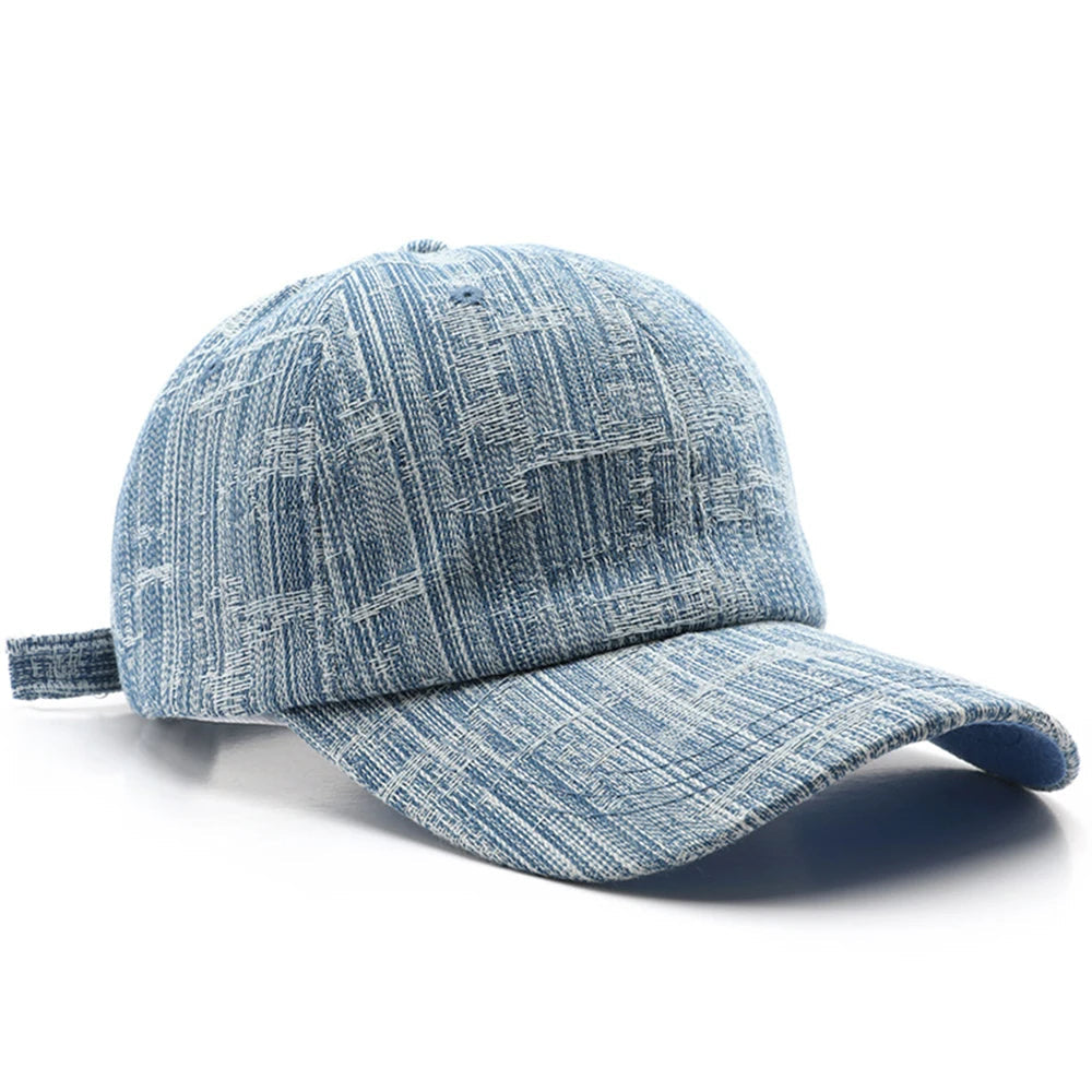 Unisex Retro Streetwear Baseball Cap – Camden Adjustable Flat Brim Hat ...